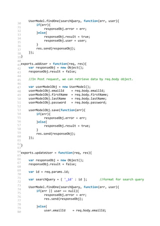Basic API Creation with Node.JS | Web Development | Internet