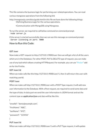 Basic API Creation with Node.JS | Web Development | Internet