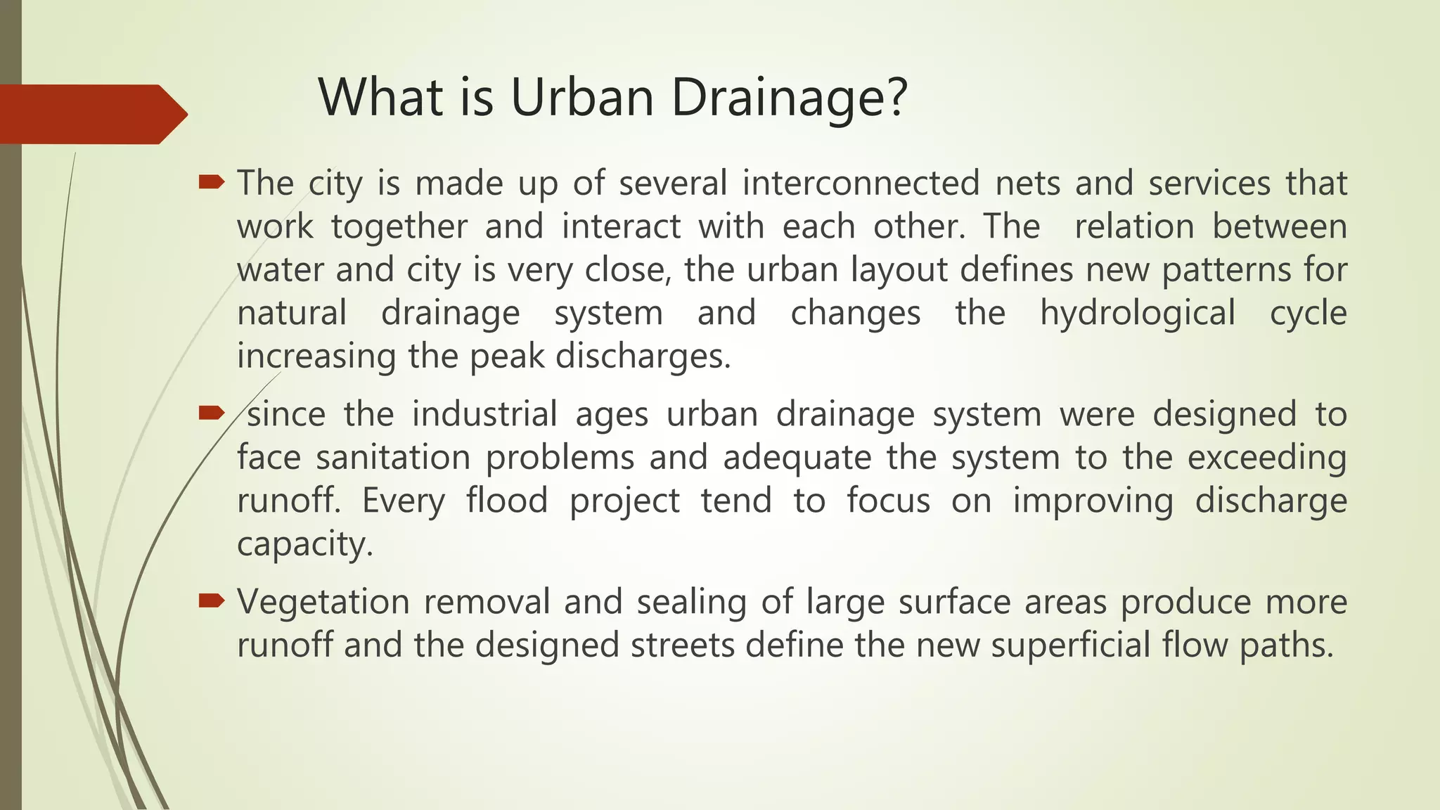Basic appoarch to urban drainage runoff quantity and quality | PPT