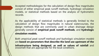 Basic appoarch to urban drainage runoff quantity and quality | PPT