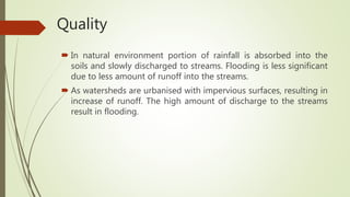 Basic appoarch to urban drainage runoff quantity and quality | PPT