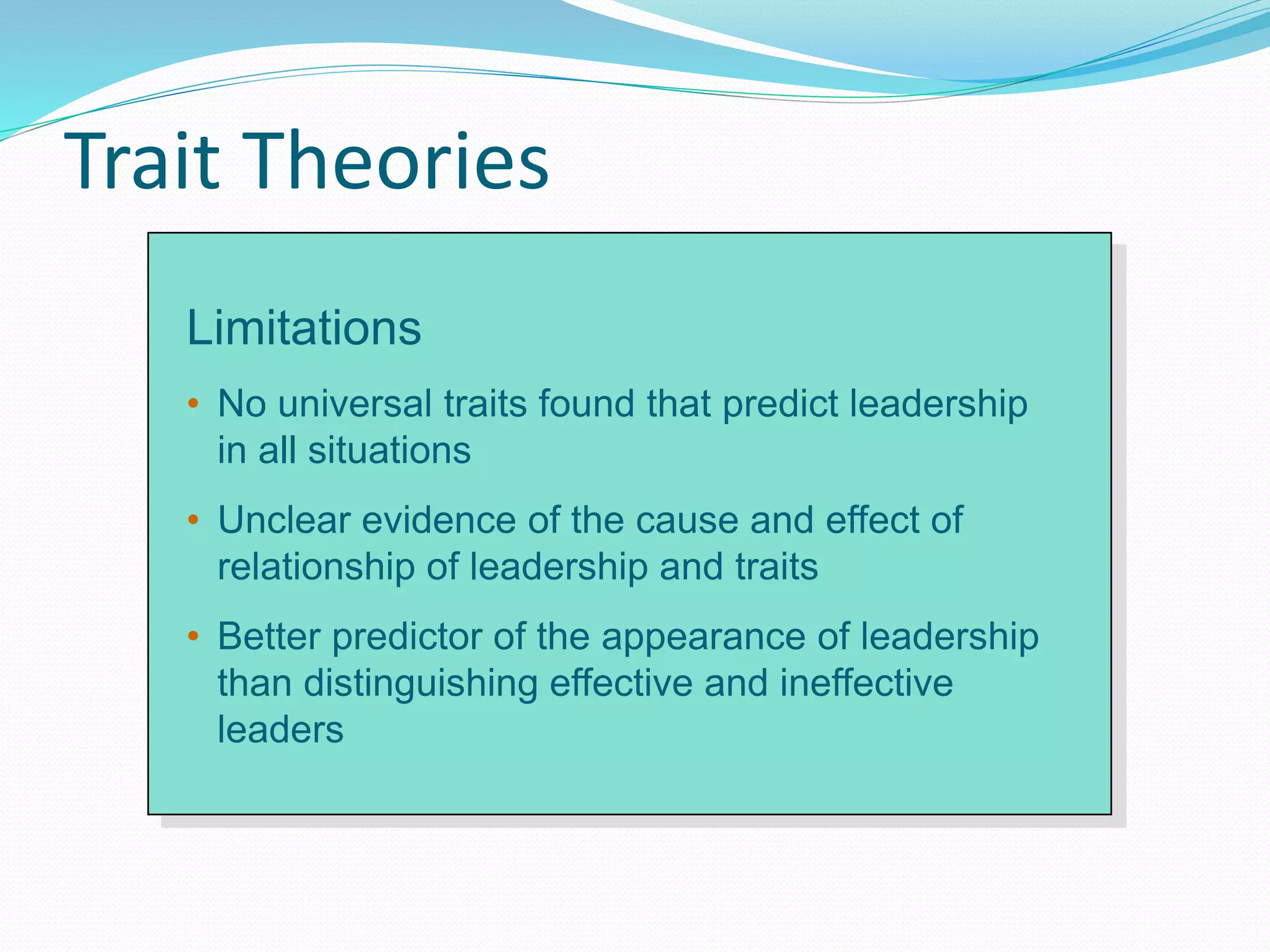 Basic approaches to leadership mz 03 | PPTX