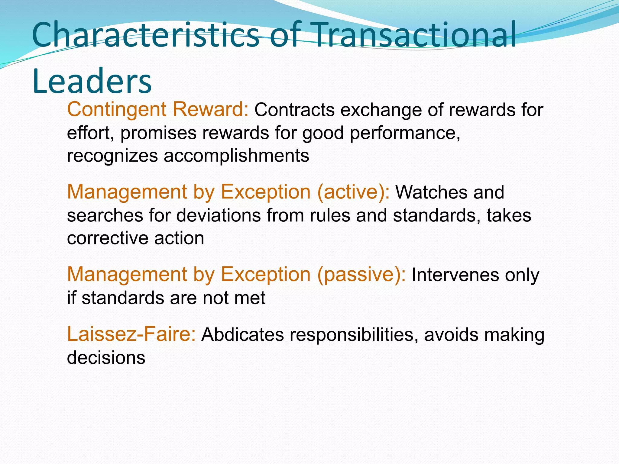 Basic approaches to leadership mz 03 | PPTX