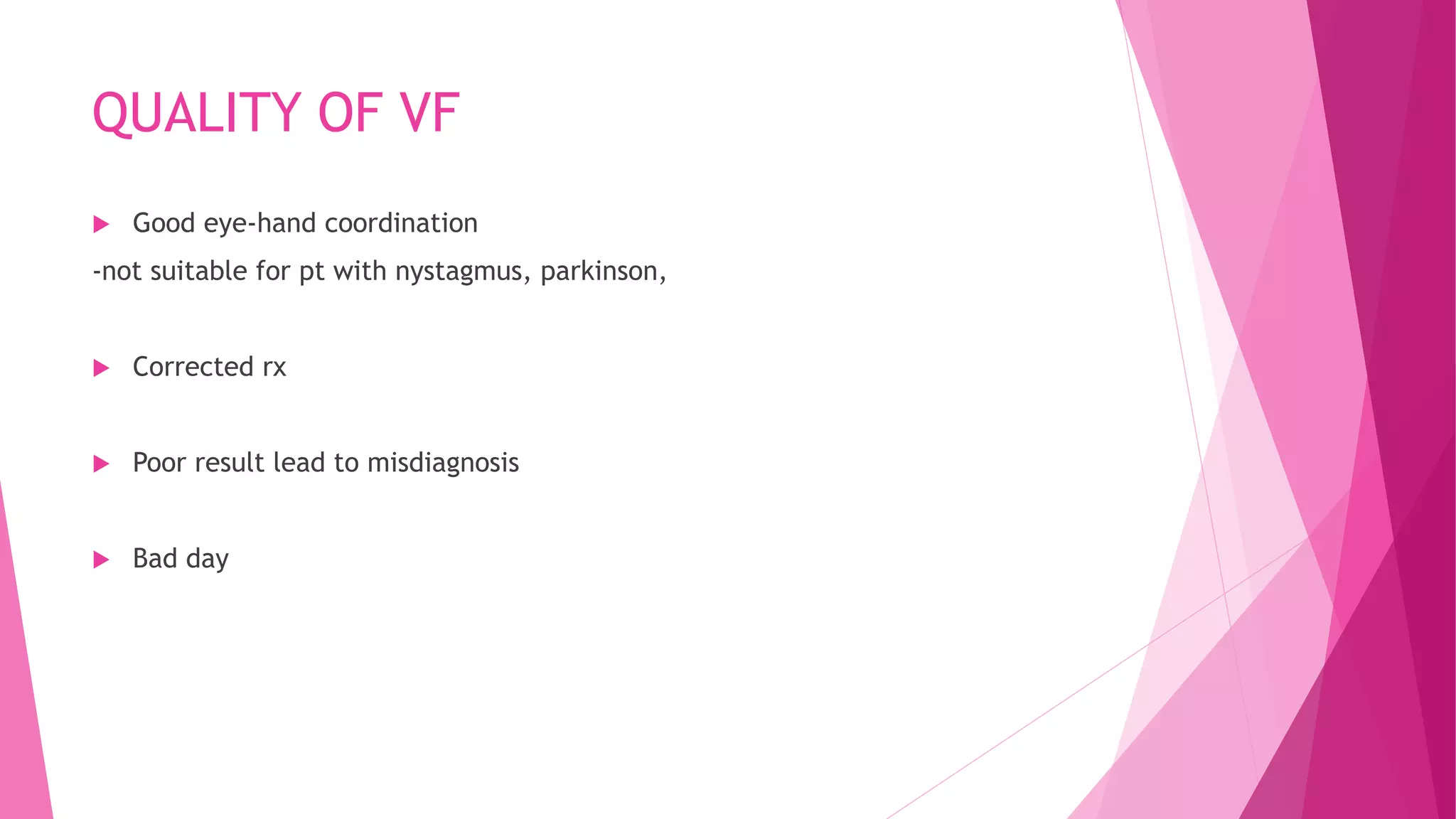 Basic approach on hvf | PPTX