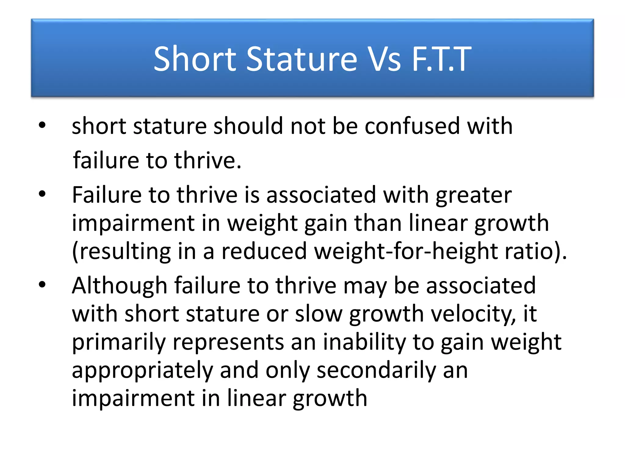Basic approach on short stature in children | PPTX