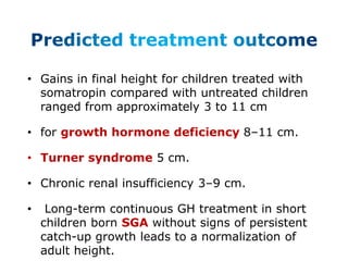 Basic approach on short stature in children | PPTX