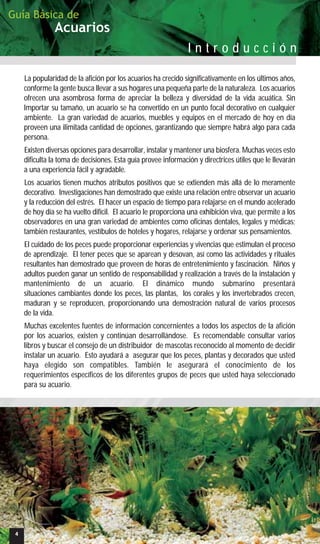 Guía Básica para Acuarios | PDF