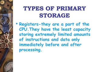 Basicarchitecturememory | PPT