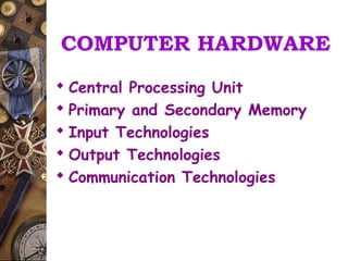 Basicarchitecturememory | PPT