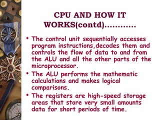 Basicarchitecturememory | PPT