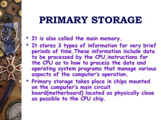 Basicarchitecturememory | PPT