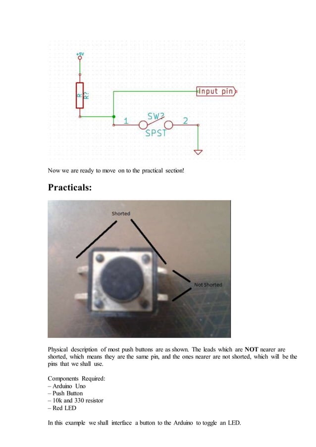 Basic arduino sketch example | PDF