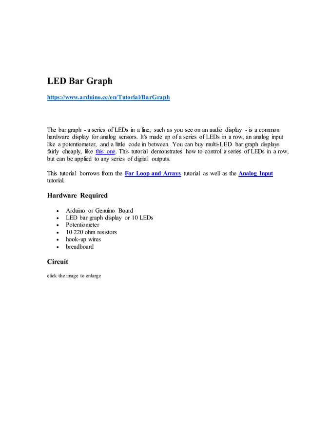 Basic arduino sketch example | DOCX | Programming Languages | Computing