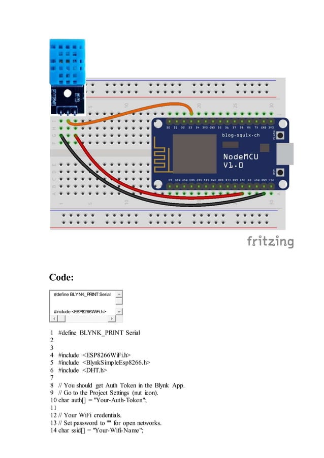 Basic arduino sketch example | PDF