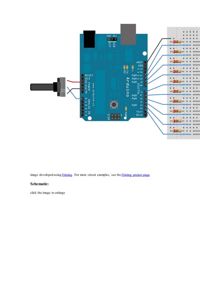 Basic arduino sketch example
