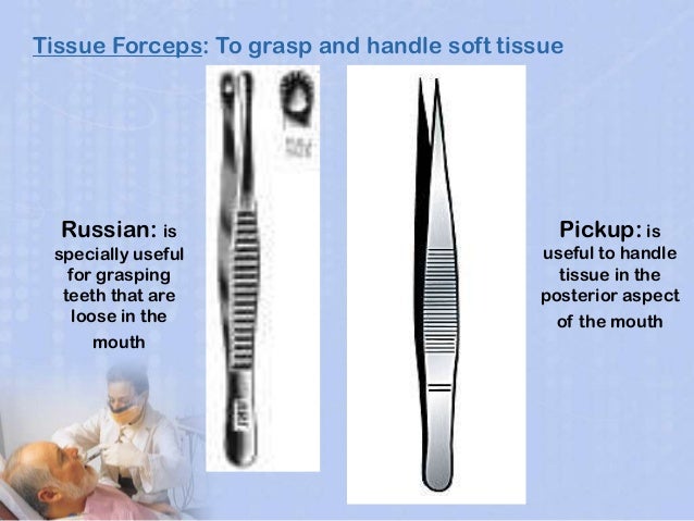 Basic armamentarium for minor oral surgery