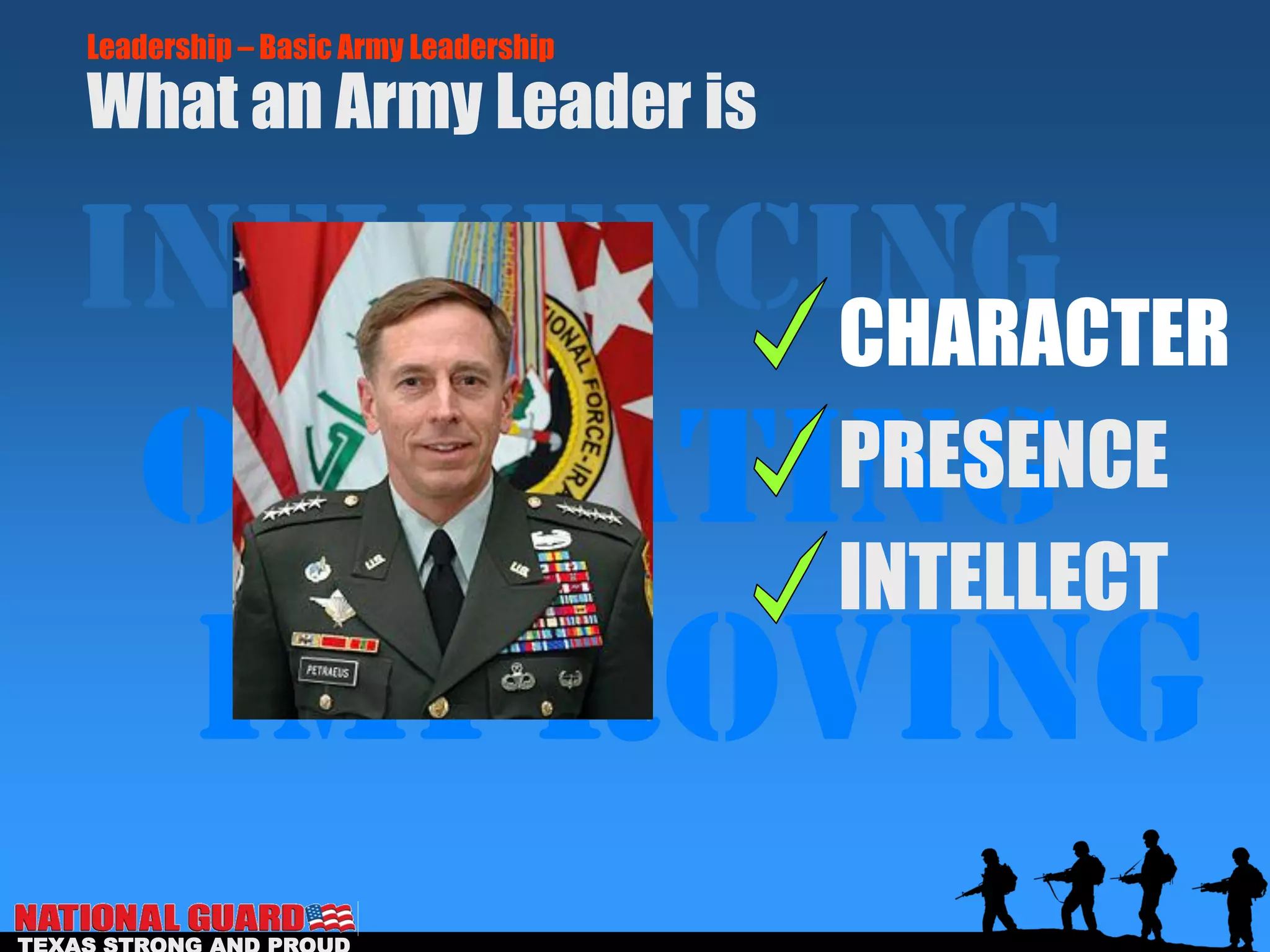 Basic army leadership | PDF
