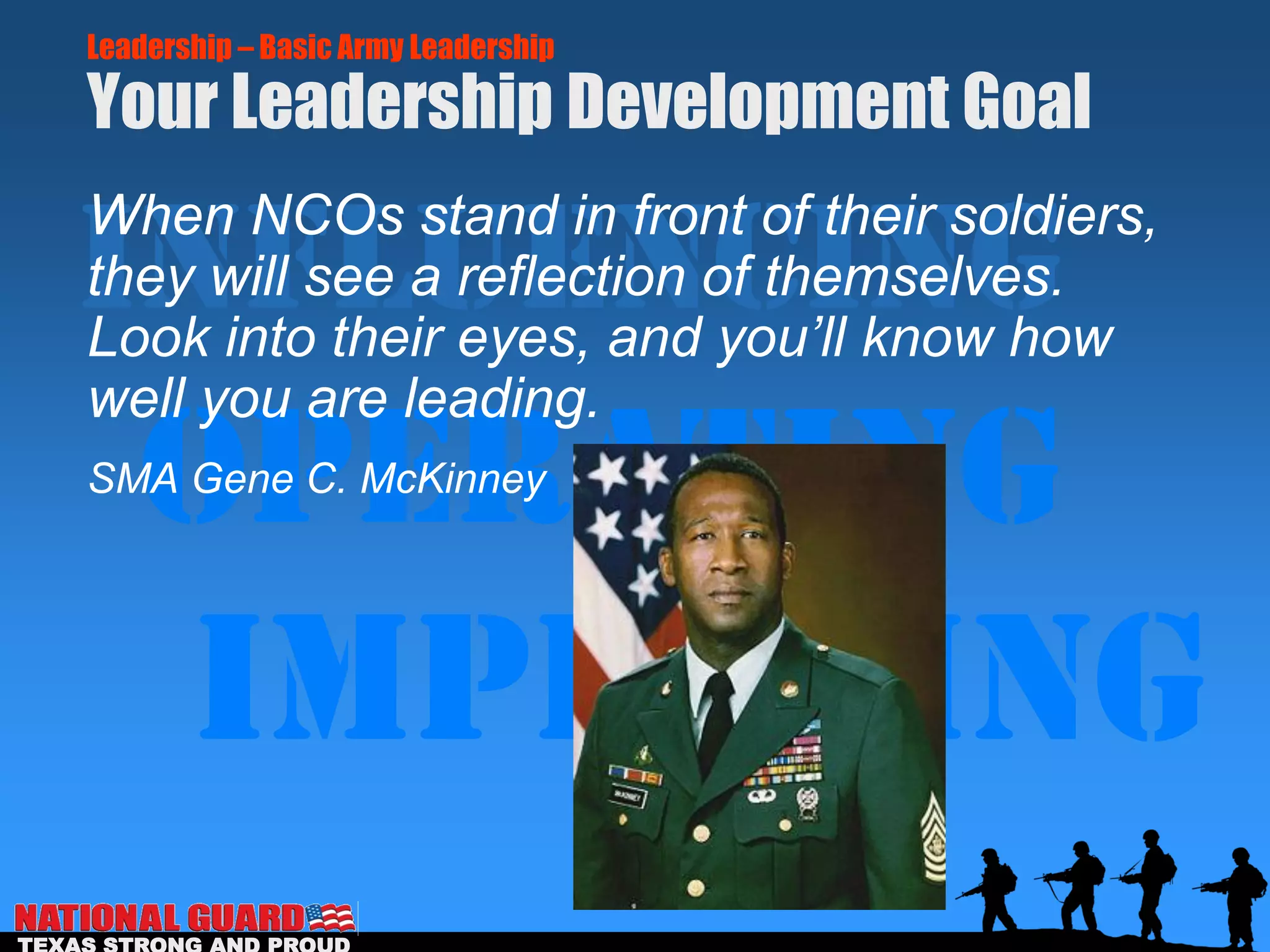 Basic army leadership | PDF