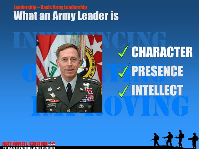 Basic army leadership | PDF