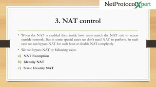 Basic ASA Configuration, NAT in ASA Firewall | PPTX