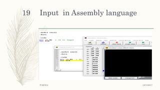 Basic assembly programing language | PPTX