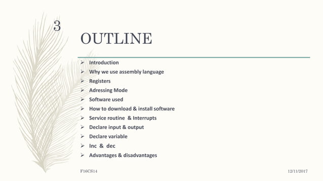 Basic assembly programing language | PPT