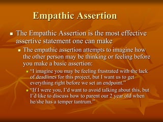 Basic assertive communication | PPT