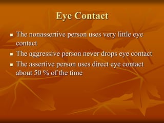Basic assertive communication | PPS