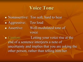 Basic assertive communication | PPT