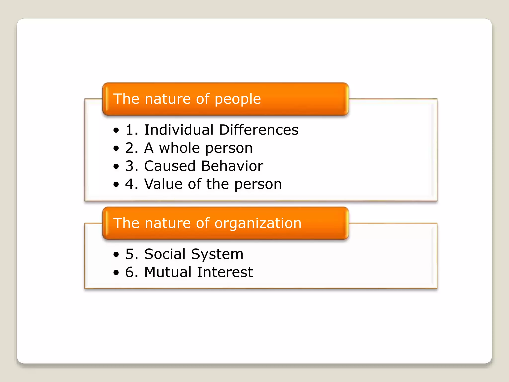 Basic assumptions of ob | PPTX