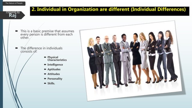 Basic assumptions of_organizational behaviour | PPTX | Business ...