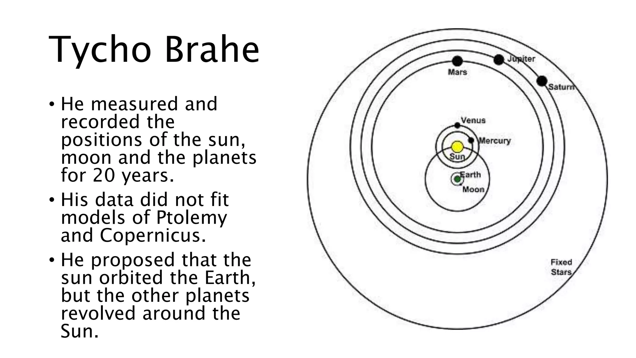 Motions of the Sky, Models of the Universe and Kepler's Laws of ...