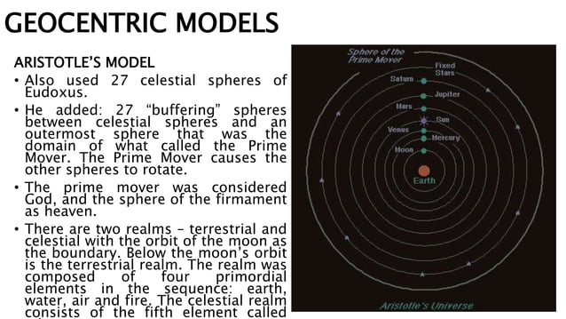 Motions of the Sky, Models of the Universe and Kepler's Laws of ...