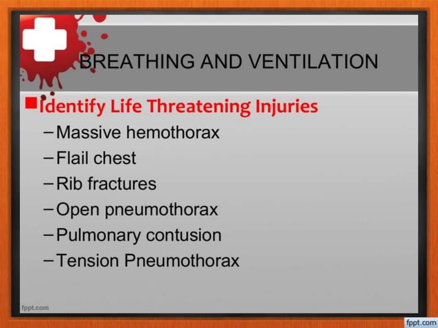 BASIC ATLS principle, management and therapy.pptx | First Aid | Injuries