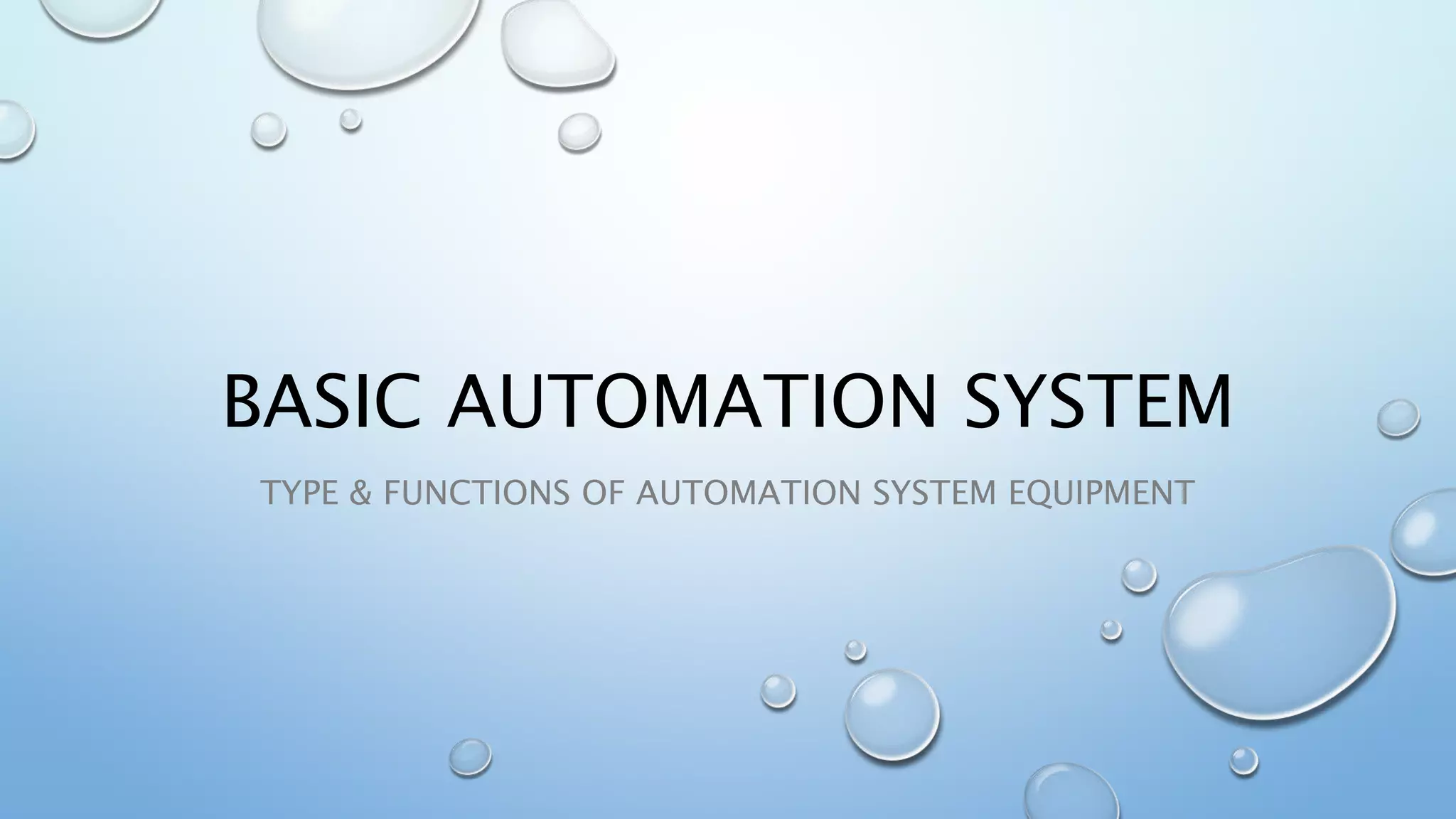 Basic Automation system.ppt