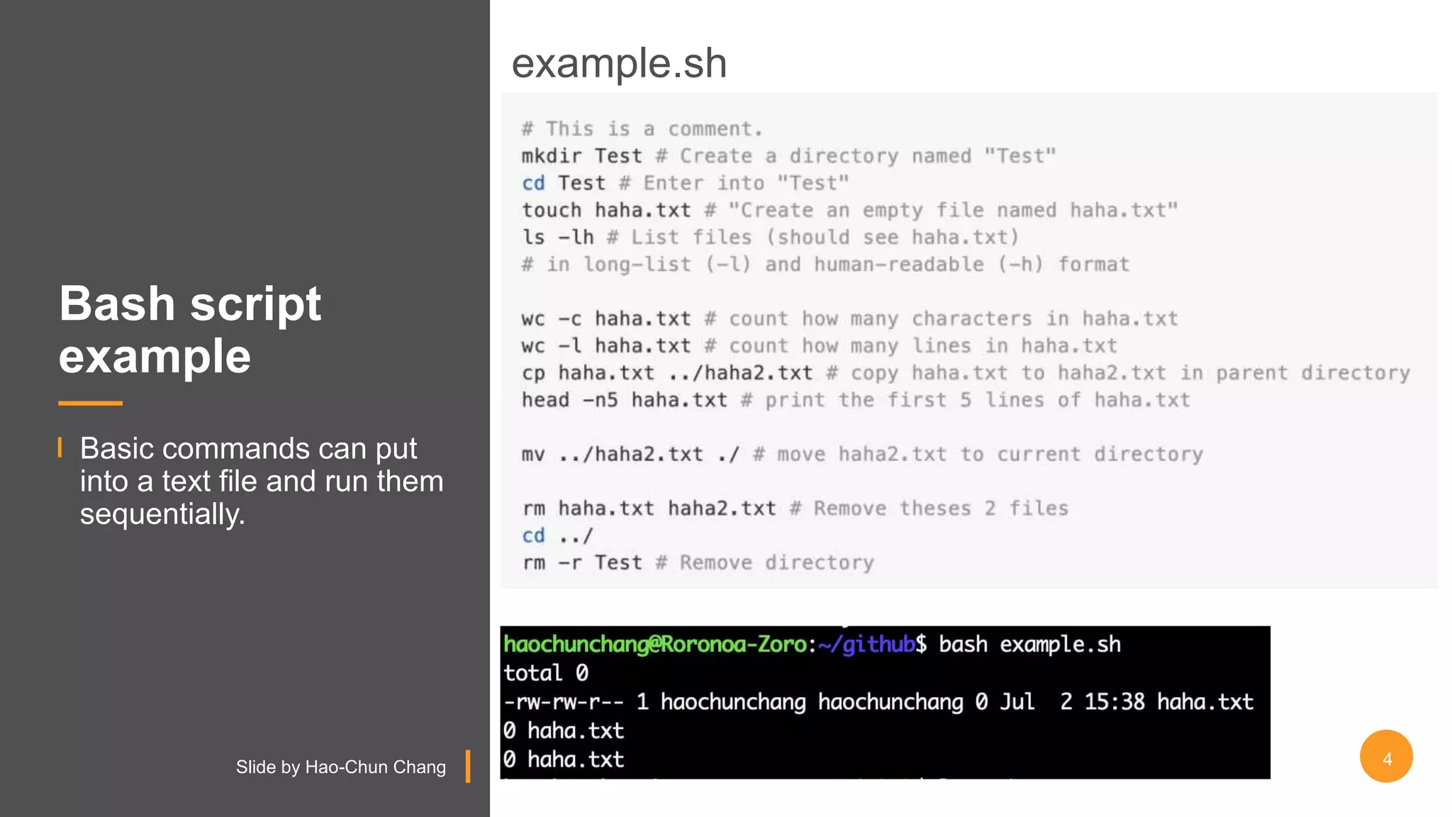 Basic linux bash | PPTX | Operating Systems | Computer Software and Applications