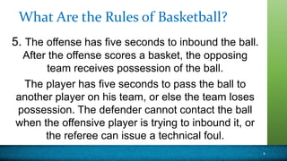 Basic Basketball Rules Explained - MAPEH 9.pptx