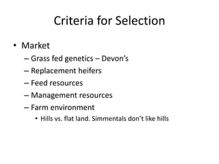 Basic beef genetics | PPT