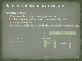 Basic behavioral modeling chapter 3 of OMD | PPTX
