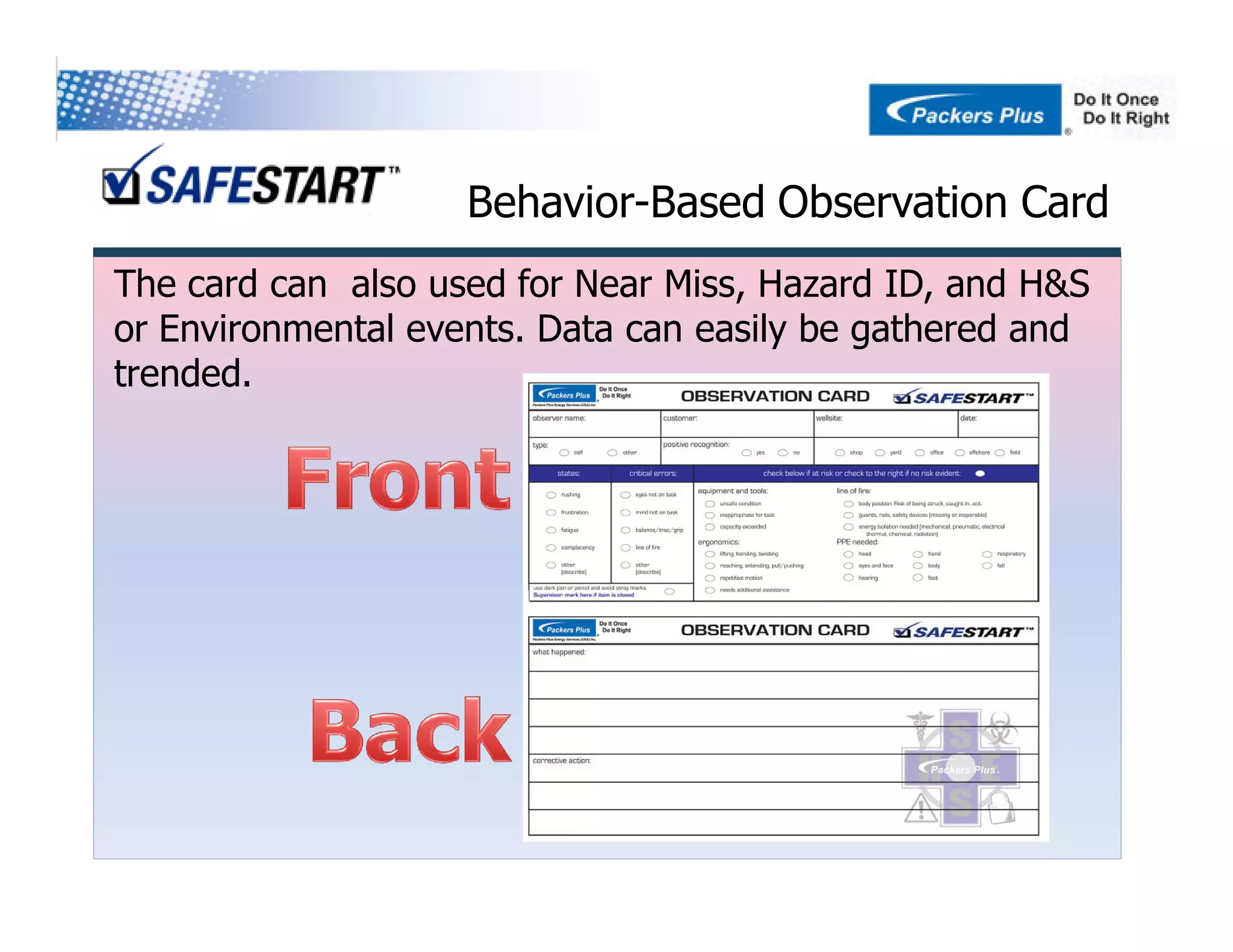behavior based safety | PDF