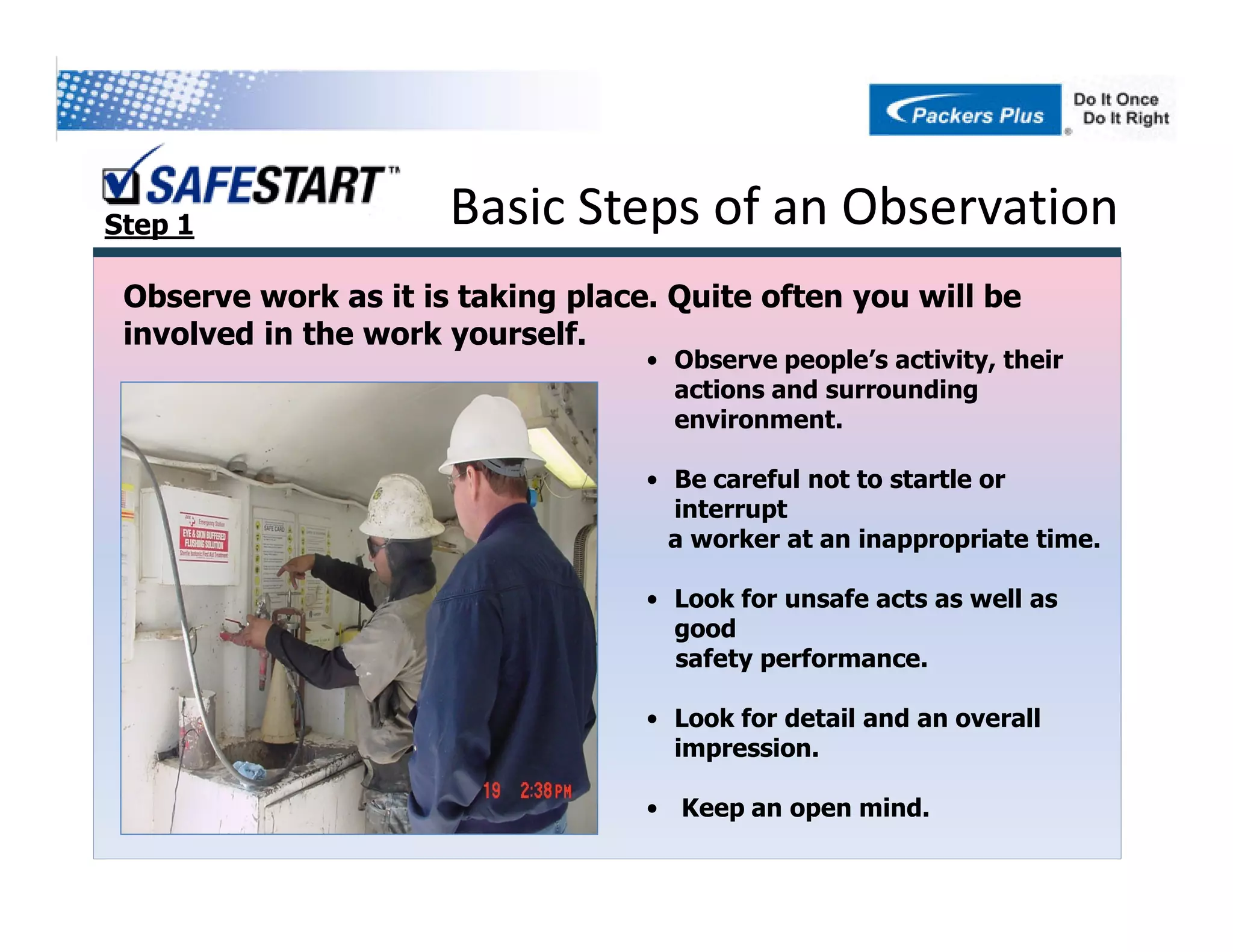 behavior based safety | PDF
