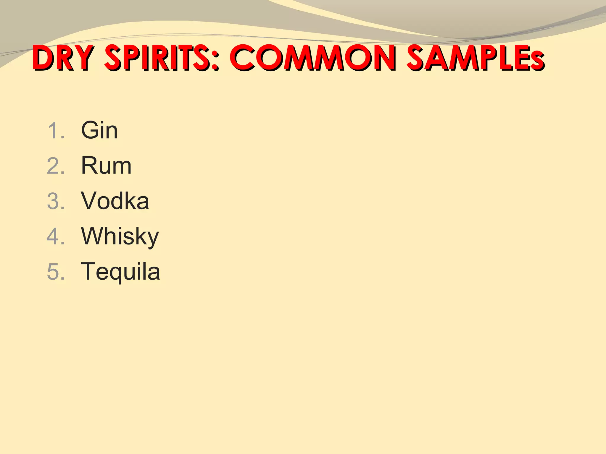 Basic beverage knowledge heru | PPT