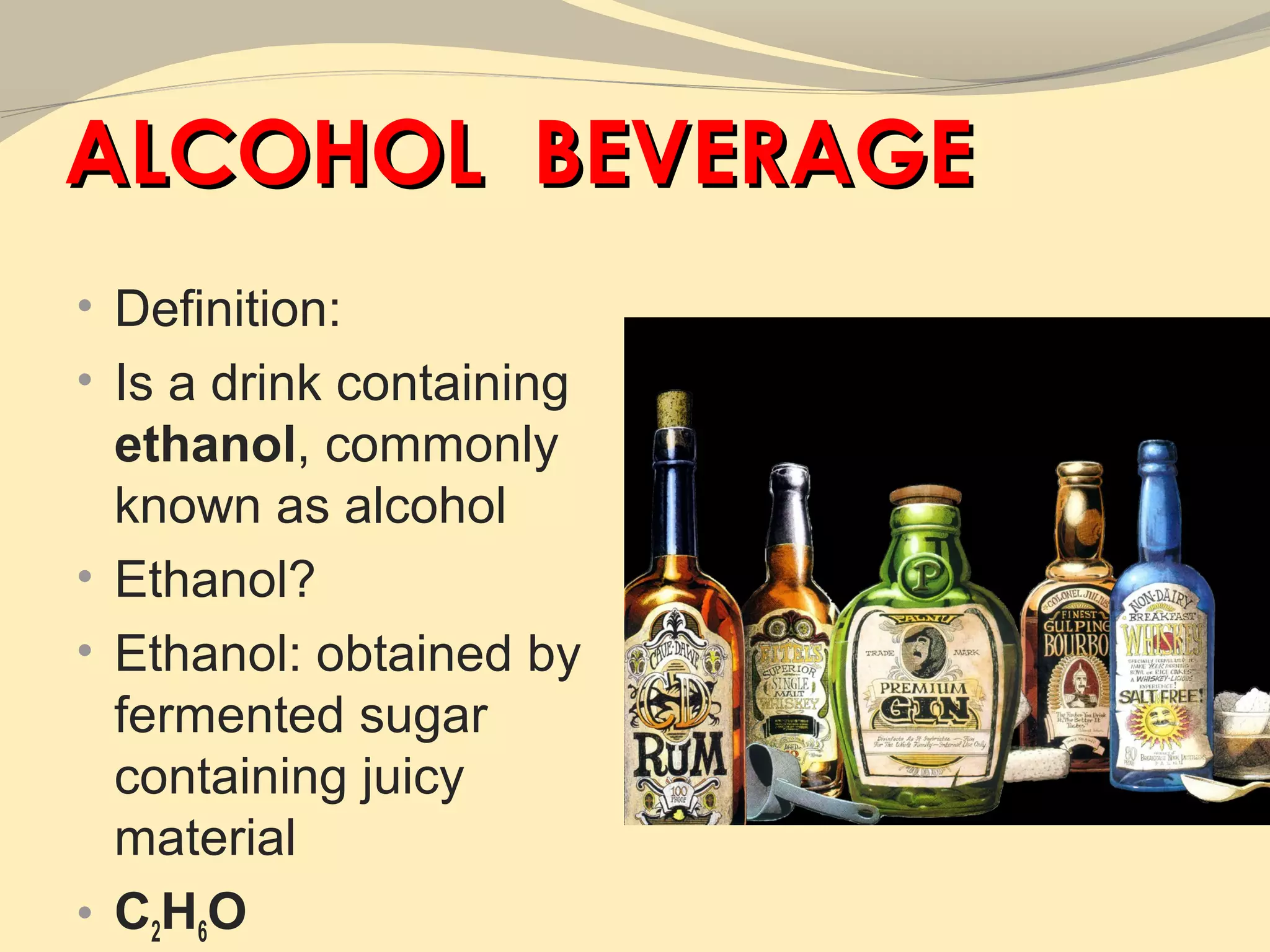 Basic beverage knowledge heru | PPT