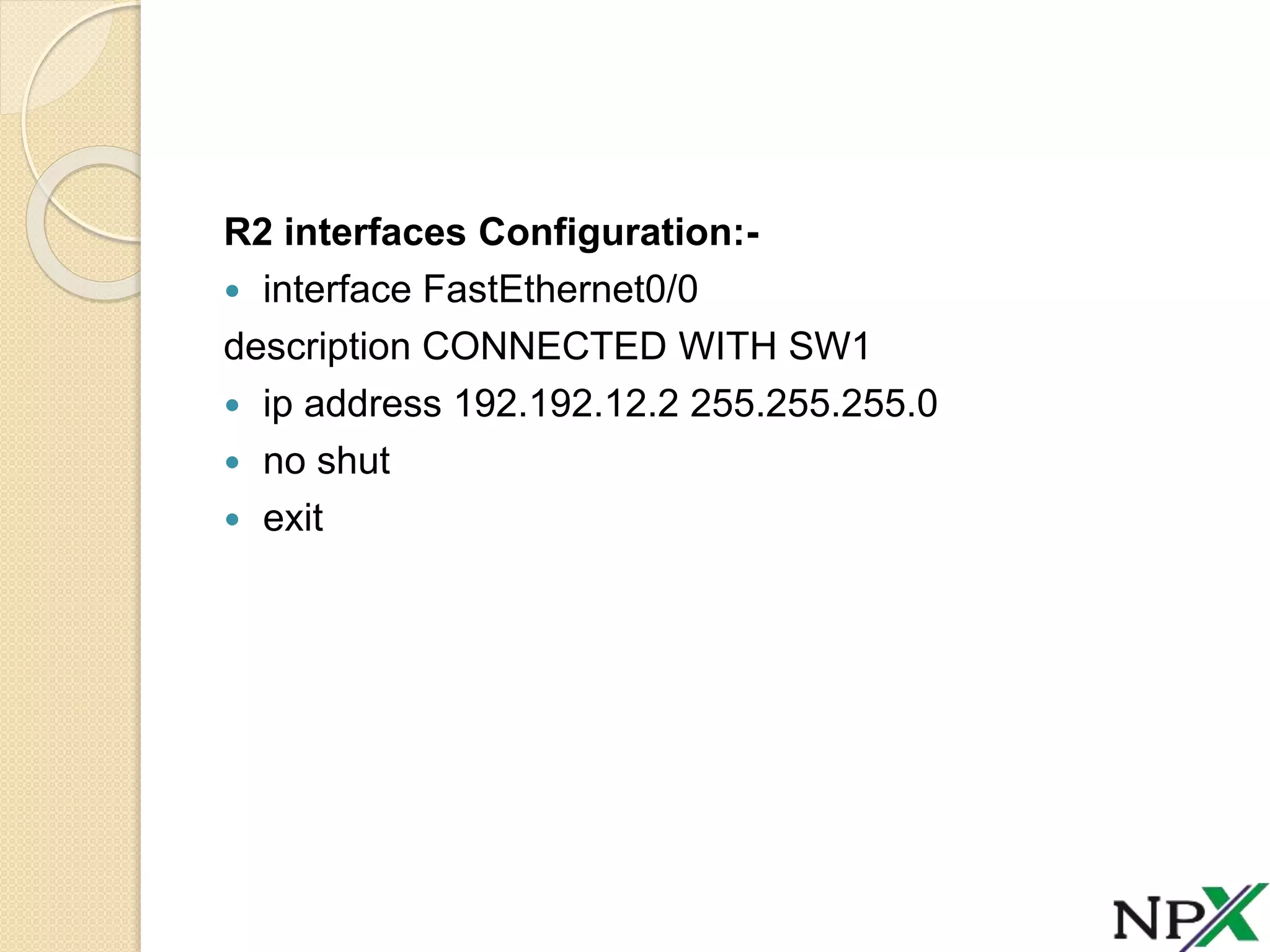 Basic BGP Configuration | PPTX