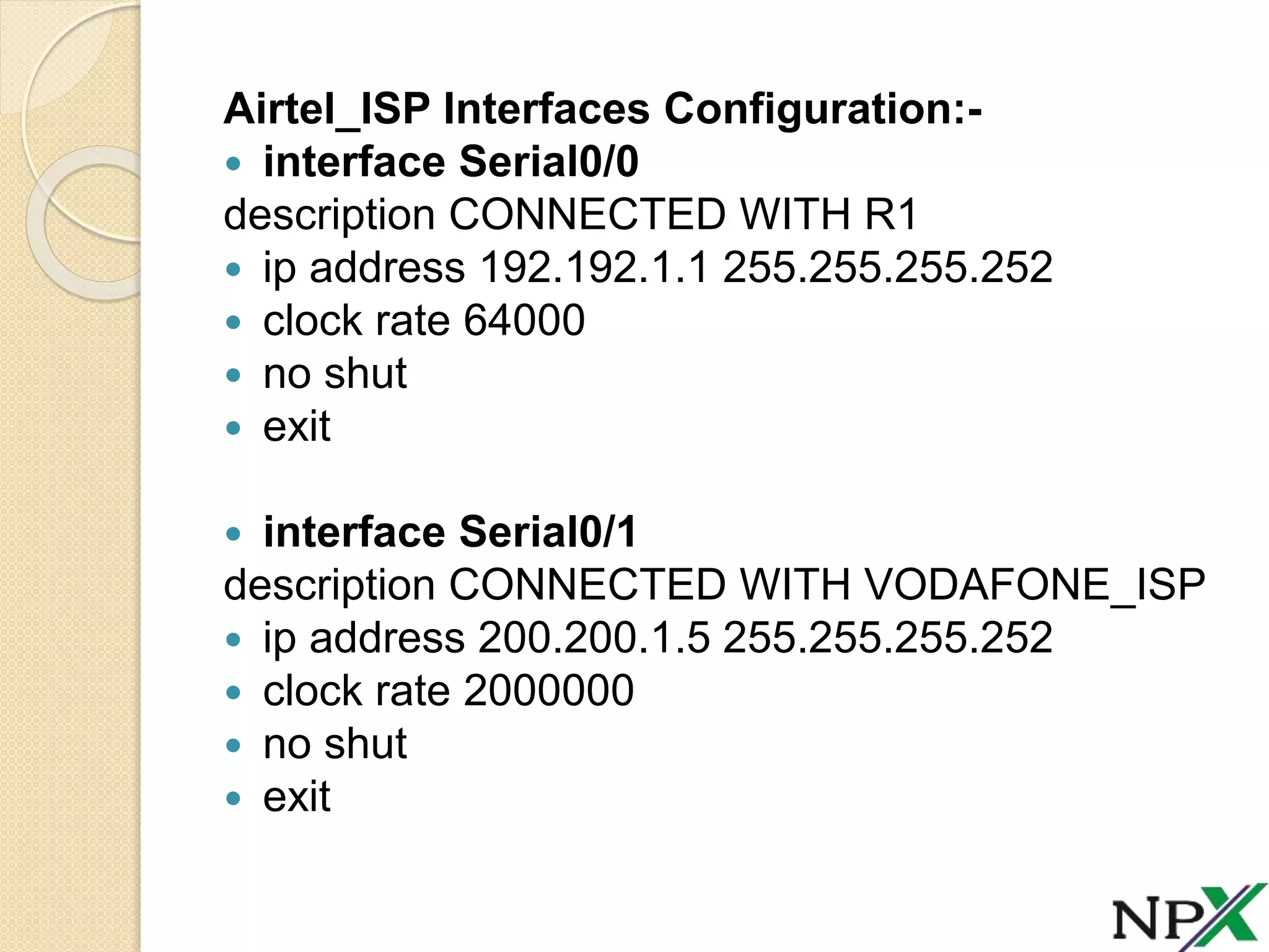 Basic BGP Configuration | PPTX