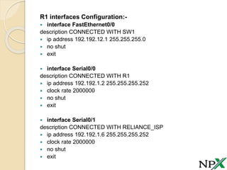 Basic BGP Configuration | PPTX