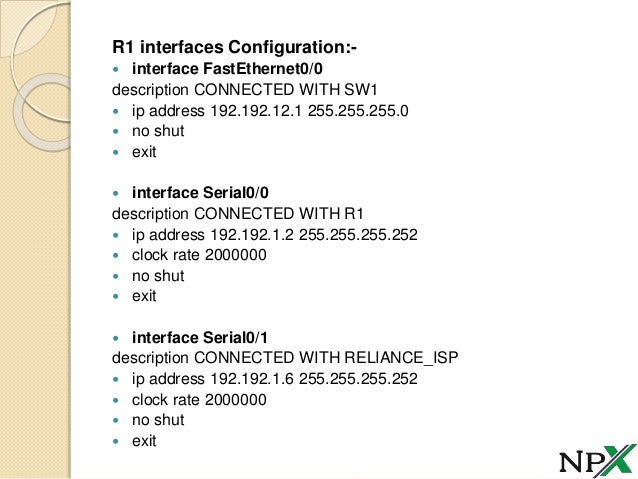 Basic BGP Configuration