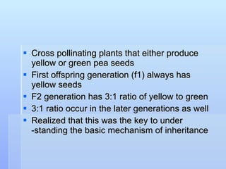 Basic Biological Concepts & Basic Genetics | PPT