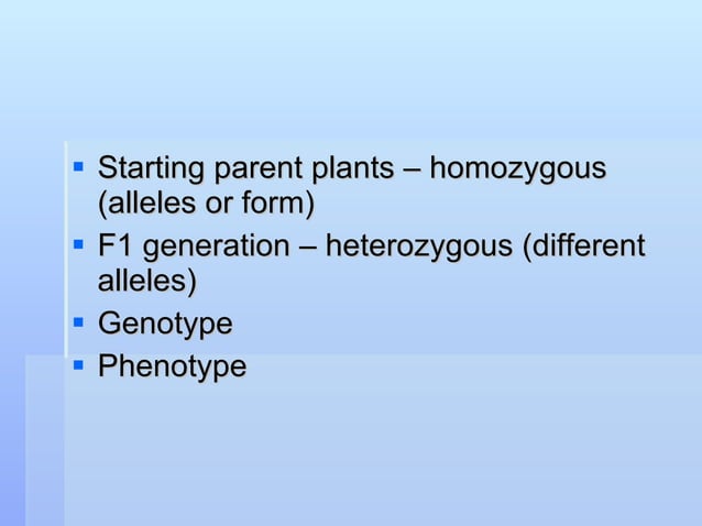 Basic biological concepts & basic genetics | PPT