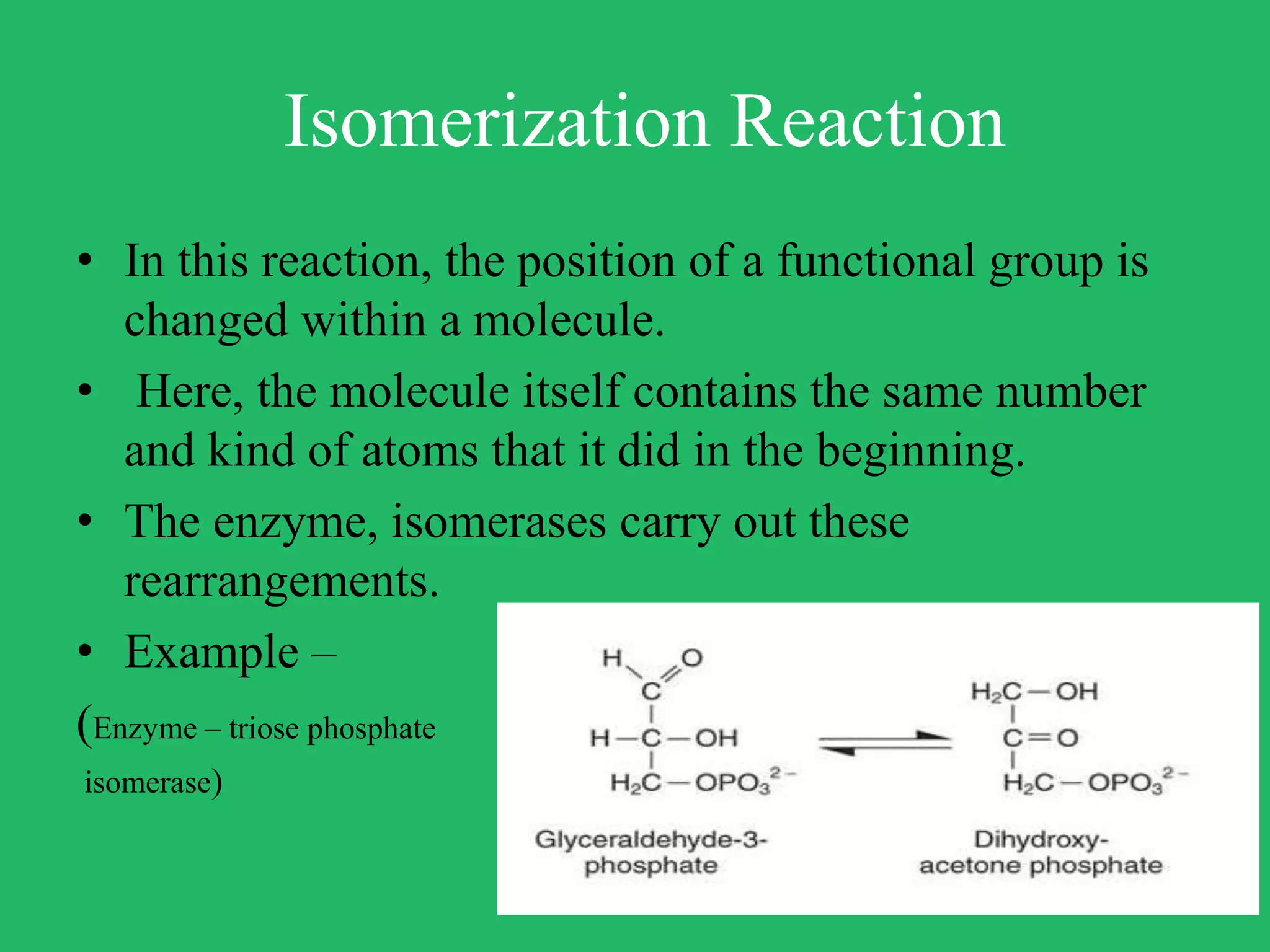Basic biological reactions | PPTX